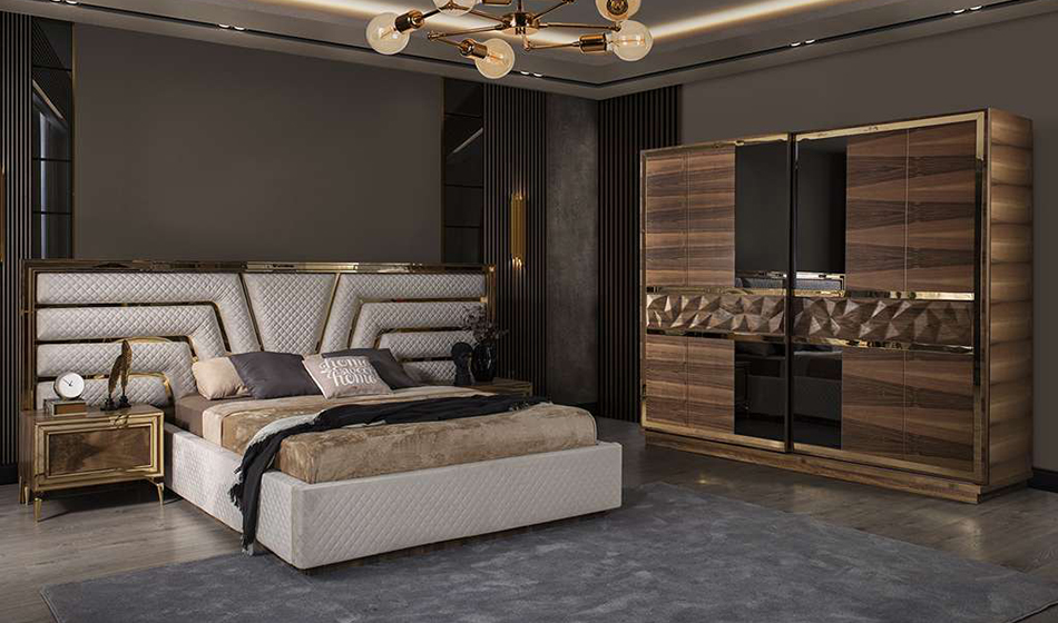 modern yatak odaları